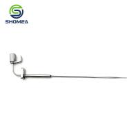 China SHOMEA Medical-Grade Stainless Steel Adjustable Puncture Needle for IVD with Fixation Flange & Knob Design for sale