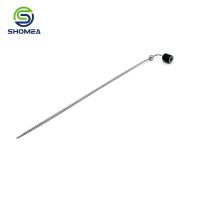 China SHOMEA Medical-Grade Stainless Steel L-Shaped Adjustable Puncture Needle for IVD with Black Knob & Fixation Sleeve for sale