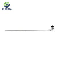 China SHOMEA Medical-Grade Stainless Steel L-Shaped Adjustable Puncture Needle for IVD with Black Knob & Fixation Sleeve for sale