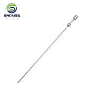 China SHOMEA Medical Grade 316L Stainless Steel IVD Micro Sampling Needle with Threaded Hub for sale