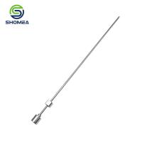 China SHOMEA Medical Grade 316L Stainless Steel IVD Micro Sampling Needle with Threaded Hub for sale