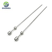 China SHOMEA Medical Grade 316L Stainless Steel IVD Micro Sampling Needle with Threaded Hub for sale