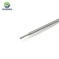 China SHOMEA Medical Grade Stainless Steel Precision Bent Sampling Needle for IVD with Fixator & Side Interface for sale