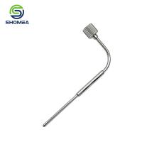 China SHOMEA Medical Grade Stainless Steel Precision Bent Sampling Needle for IVD with Knurled Adjustment Cap & Side Interface for sale