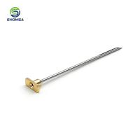 China SHOMEA Stainless Steel Single Beveled FUE Hair Transplant Needle with T - shaped handle for sale