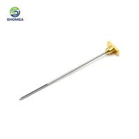 China SHOMEA Medical Stainless Steel 3 - sided Beveled FUE Hair Transplant Needle with T-handle for sale