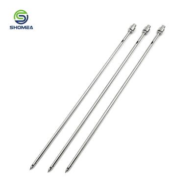 China SHOMEA Stainless Steel Tubular Side Hole Dosing Injection Needles for Food Machinery for sale