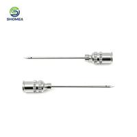China SHOMEA Stainless Steel Flange Side-Port Injection Needle for Food Machinery for sale