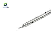 China SHOMEA Customizable Multi-Port Side-Hole Stainless Steel Tubular Needle for Food Machinery for sale