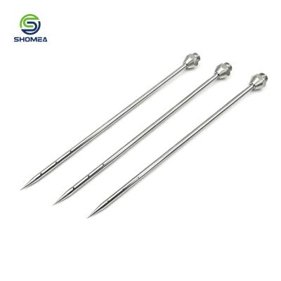 China SHOMEA Customizable Multi-Port Side-Hole Stainless Steel Tubular Needle for Food Machinery for sale