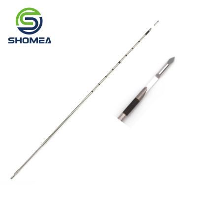 China SHOMEA 18G Stainless Steel Soft Tissue Biopsy Needle (Precision Puncture & Tissue Sampling) for sale