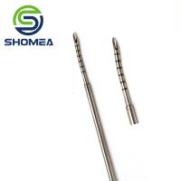 China SHOMEA Stainless Steel Meniscus Biopsy Needle with Scale & Detachable Trocar for Arthroscopic Surgery for sale