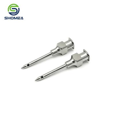 China Medical Grade Stainless Steel Side Port Needle with Luer Lock for sale