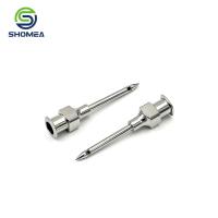 China Medical Grade Stainless Steel Side Port Needle with Luer Lock for sale