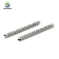 China Stainless Steel Laser Cut Articulating Snake Bone Tube for sale