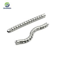 China Stainless Steel Laser Cut Articulating Snake Bone Tube for sale