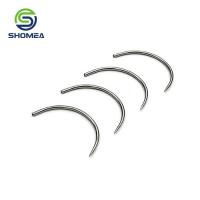 China Medical Grade Stainless Steel Curved Suture Needle for Surgical Use for sale