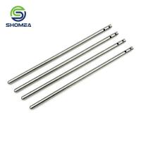 China Custom Stainless Steel Round Sealed Tip Tube With Side Hole for sale