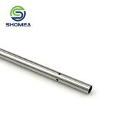 China Custom Seamless Stainless Steel Perforated Tube With Four Precision Drilled Side Holes for sale
