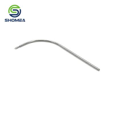 China Customized Stainless Steel Curved Needle For Surgical Suturing Operation for sale