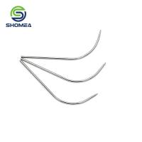 China Customized Stainless Steel Curved Needle For Surgical Suturing Operation for sale