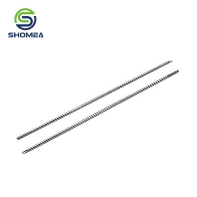 China Customized Ground Sharp Lancet Piercing Needle With Anti-slip Sandblasted Rear Section for sale