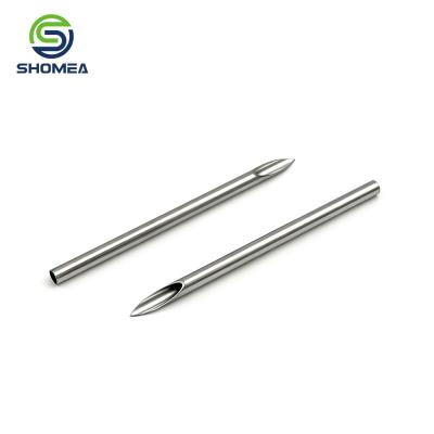 China Custom Seamless Stainless Steel Lancet Tip Piercing Needle for sale