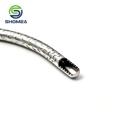China Customized Precision Laser Cut Flexible Stainless Snake Bone Tubing for sale