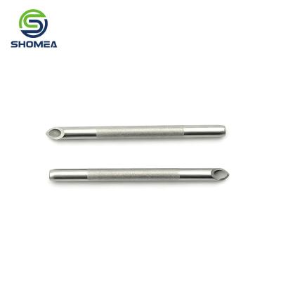 China Stainless Steel Tri-Facet Pencil Point Needle with Middle Sandblasting for sale