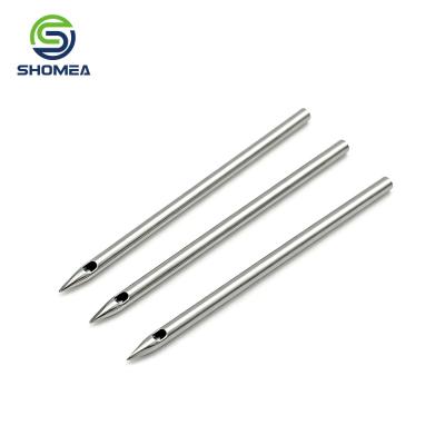 China Customized Stainless Steel Pencil Point Needle With Side Hole for sale
