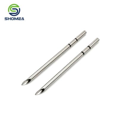 China Custom Stainless Steel Lancet Needle with Laser Marked Depth Scale for sale