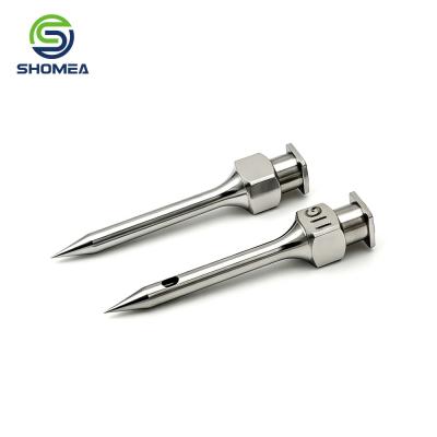 China Customized 11G Luer Hub Cannula Pencil‑Point Side‑Hole Injection Needle for sale