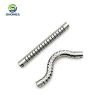 China Customized Stainless Steel Laser Cut Flexible Articulating Snake Bone Tube for sale