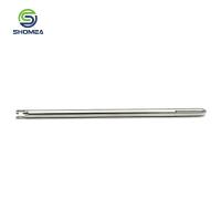 China Customized Stainless-Steel Tube with Round Closed Tip and Side Slot for sale