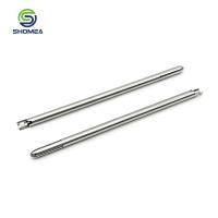 China Customized Stainless-Steel Tube with Round Closed Tip and Side Slot for sale