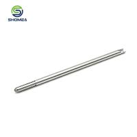 China Customized Stainless-Steel Tube with Round Closed Tip and Side Slot for sale