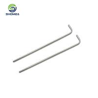 China Customized Stainless-Steel Bent Tube with Round Closed Tip and Multi-Hole Openings for sale