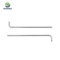 China Customized Stainless-Steel Bent Tube with Round Closed Tip and Multi-Hole Openings for sale