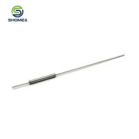 China Customized Stainless‑Steel Round Closed Tip Tube with Threaded Handle for sale