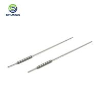 China Customized Stainless‑Steel Round Closed Tip Tube with Threaded Handle for sale