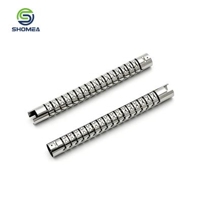 China Customized Riveted Stainless Steel Snake Bone Tube for sale