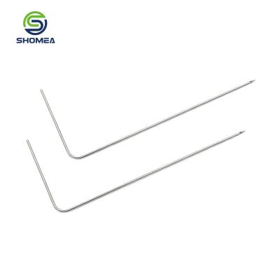 China Customized Stainless Steel Bent Needle with Pencil Point Tip for sale
