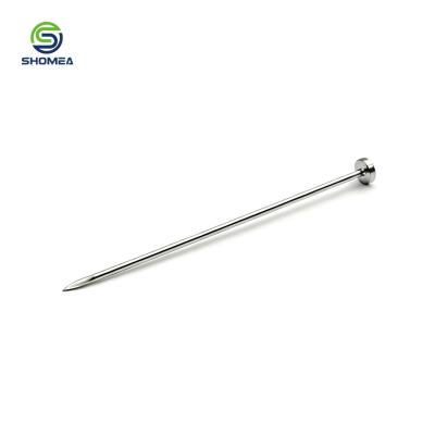 China Customized Stainless Steel Solid Needle With Flat Round Head for sale