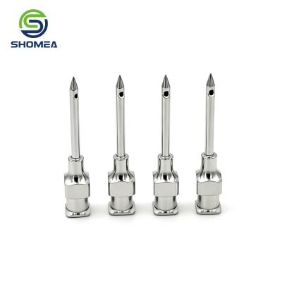 China Customized Pen‑Tip Side Hole Needle With Luer Connector for sale
