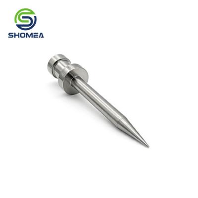 China Customized Stainless Steel Solid Taper Needle With Positioning Flange for sale