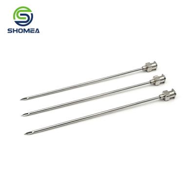 China Customized Long Veterinary Puncture Needle With Luer Connector for sale