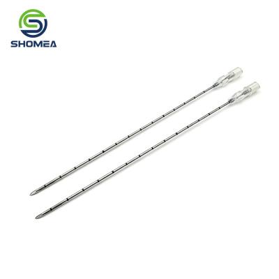 China Customized Stainless Steel Chiba Puncture Needle With White Plastic Hub for sale
