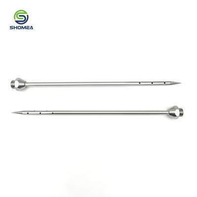 China Customized Stainless Steel Food Injection Needle With Threaded Base for sale