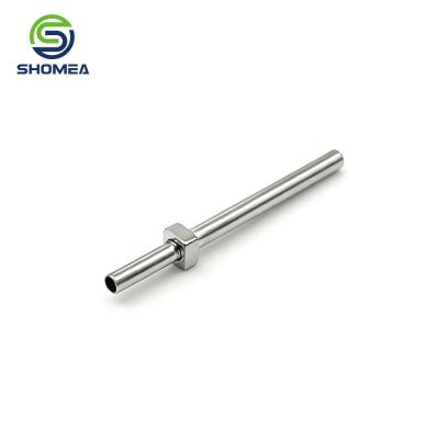 China Customized Small Straight Stainless Steel Tube With Square Fitting for sale