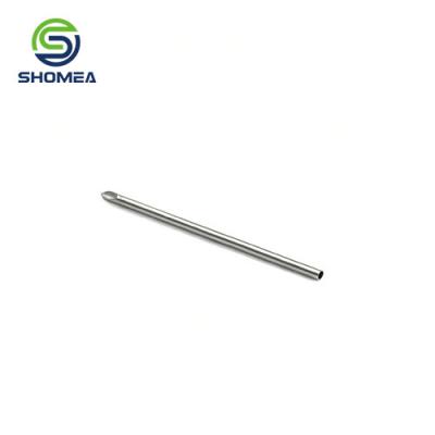 China Customized Precision Machined Lancet Tip Stainless Steel Needle For Piercing Use for sale